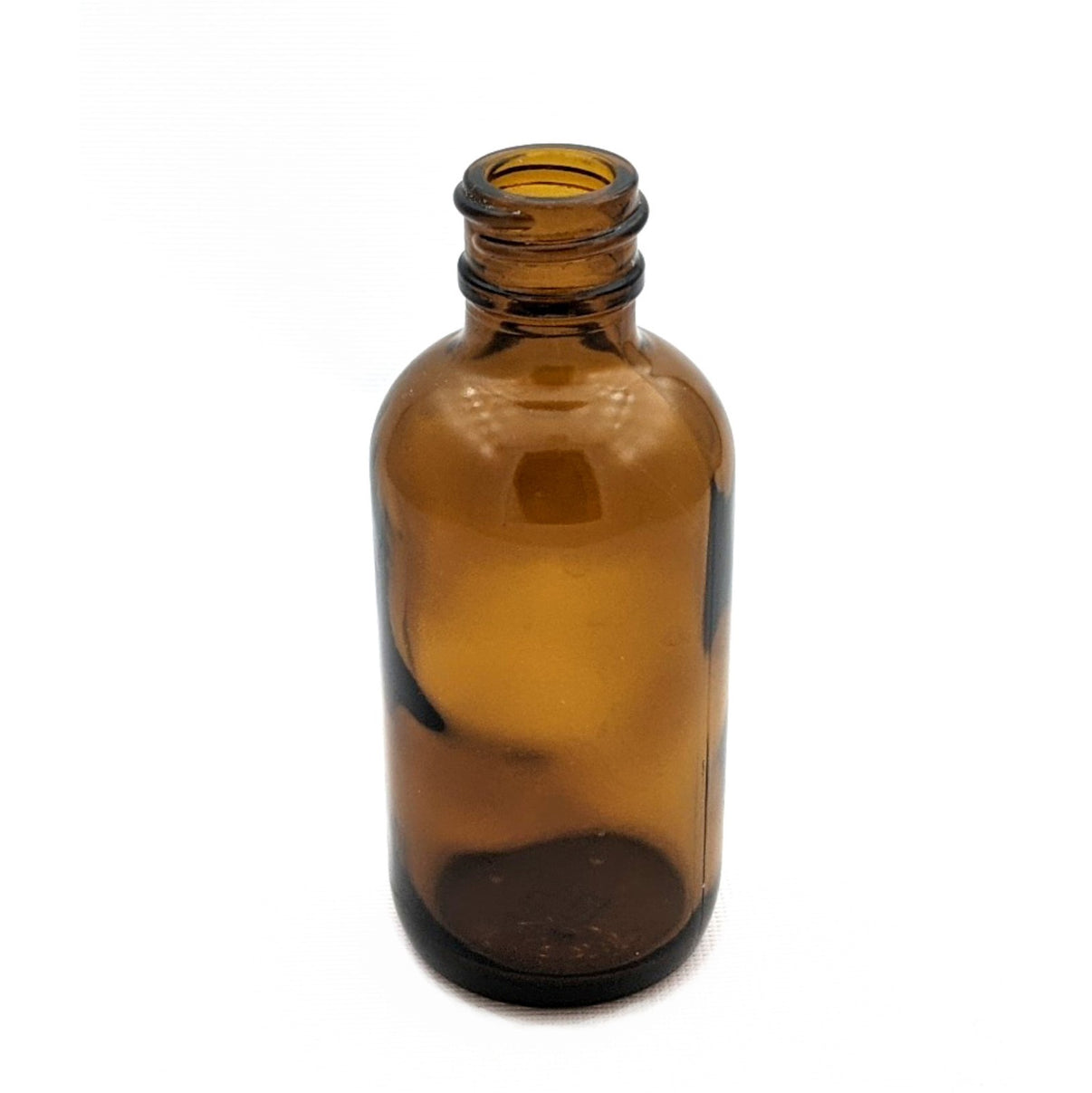 2oz Amber Glass Boston Round 20/400 | SKU: BSB-087 – Bottle Source ...