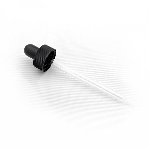 20/400 Black Glass Graduated Dropper SKU:BSC-124 – Bottle Source ...