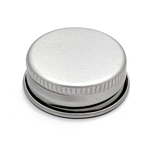 24/410 Silver Metal Cap with Liner SKU:BSC-078 – Bottle Source Corporation